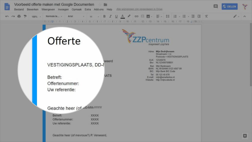 Een offerte opstellen en uitbrengen met tips en voorbeelden